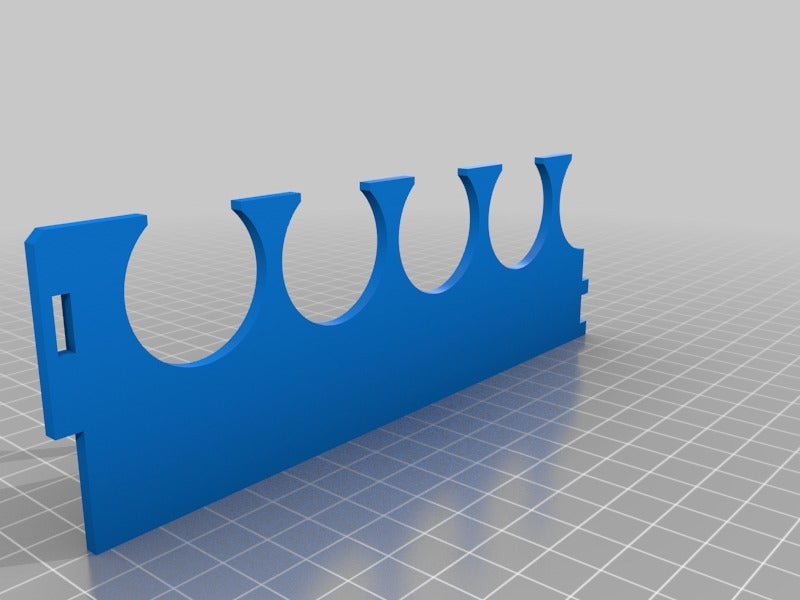 Modular Hobby Paint Rack - Large Straight by Greg S | Download free STL ...
