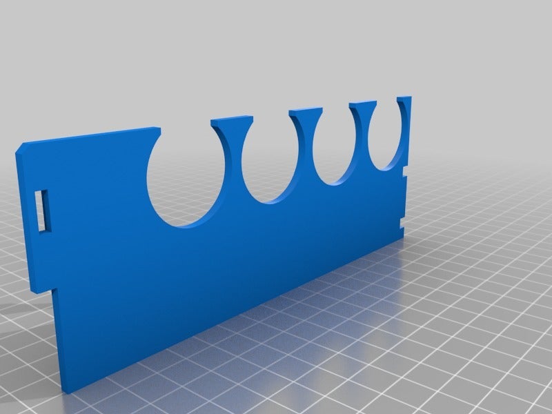 Modular Hobby Paint Rack - Large Straight by Greg S | Download free STL ...