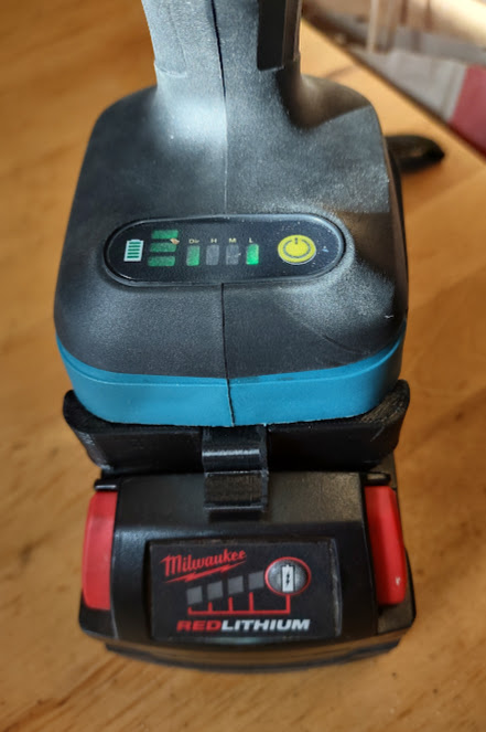 Milwaukee M18 Battery To "Makita" Tool Adapter by Harold Sullivan ...