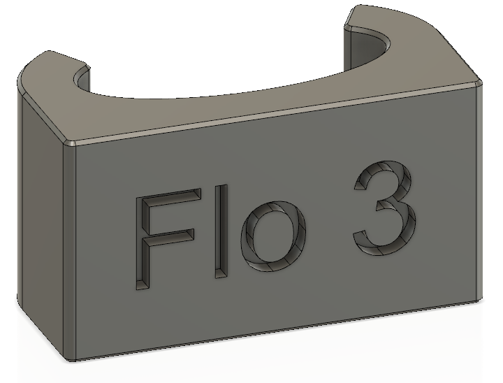 Mug Name-Tag by Flo | Download free STL model | Printables.com