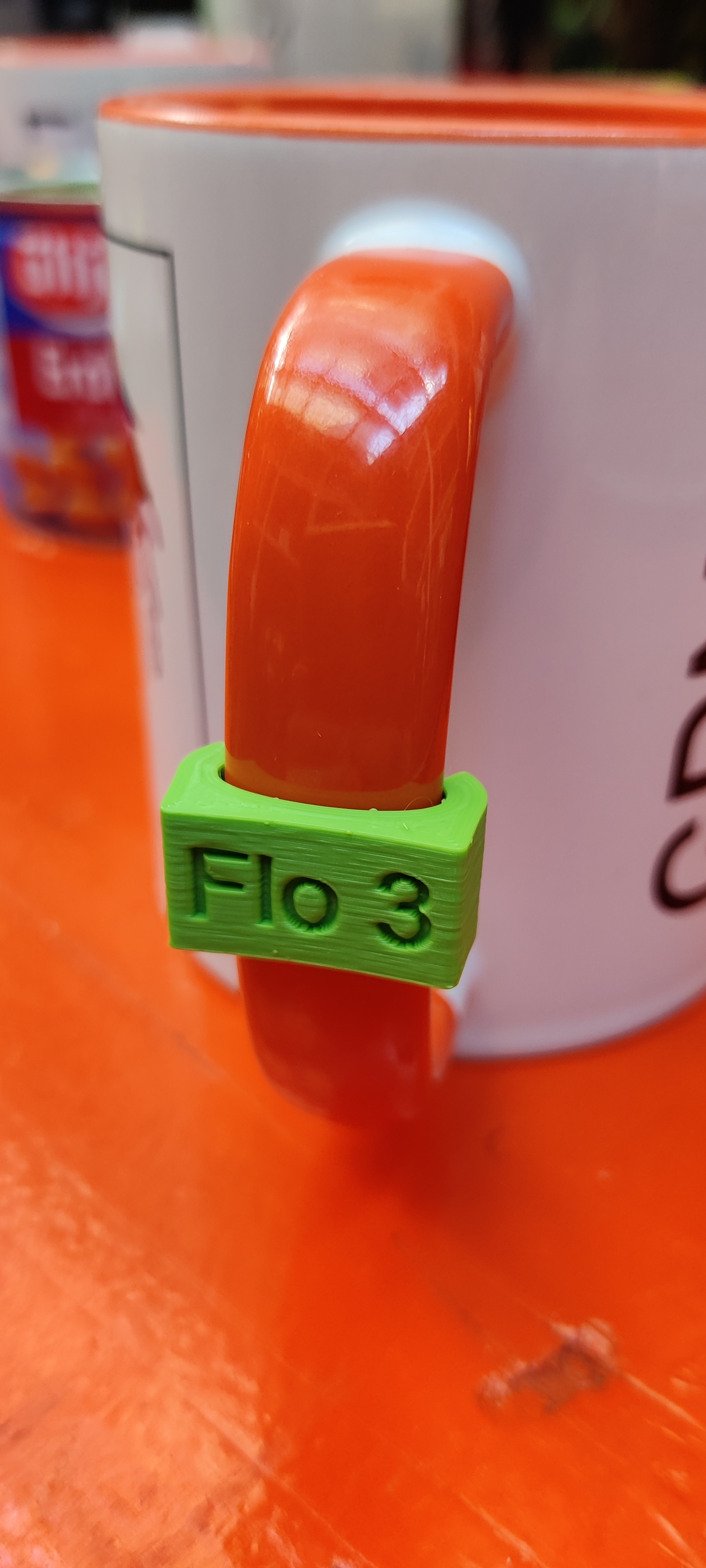 Mug Name-Tag by Flo | Download free STL model | Printables.com