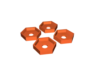 RC Wheel Hex Adapters by DR 3D | Download free STL model | Printables.com