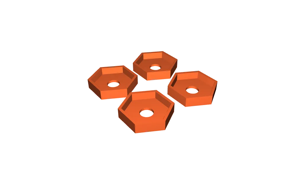 RC Wheel Hex Adapters by DR 3D | Download free STL model | Printables.com