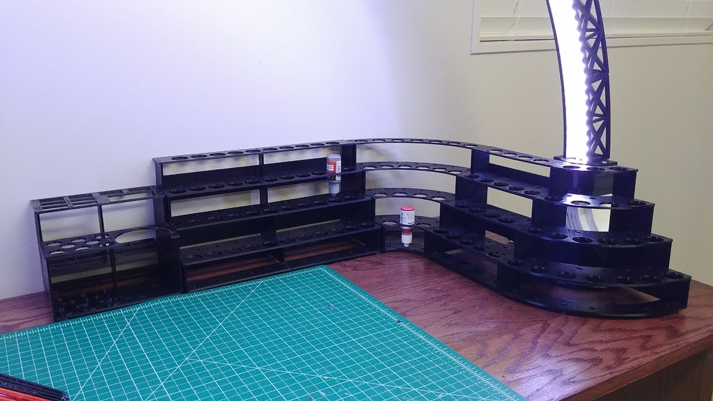 Modular Hobby Paint Rack - Tool Holder by Greg S | Download free STL ...