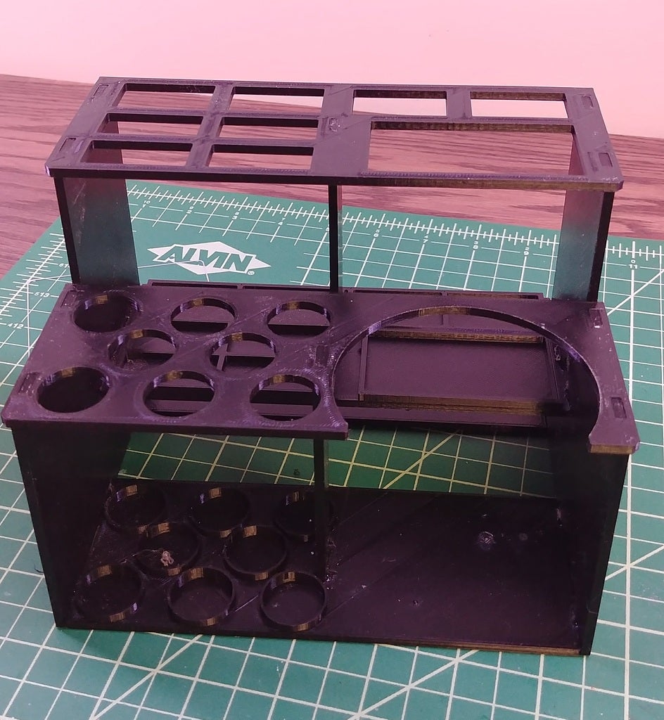 Modular Hobby Paint Rack - Tool Holder by Greg S | Download free STL ...
