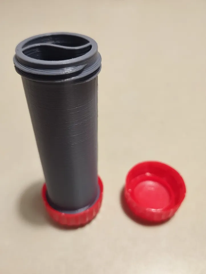 Soda lid double container by ilan brodsky | Download free STL model ...