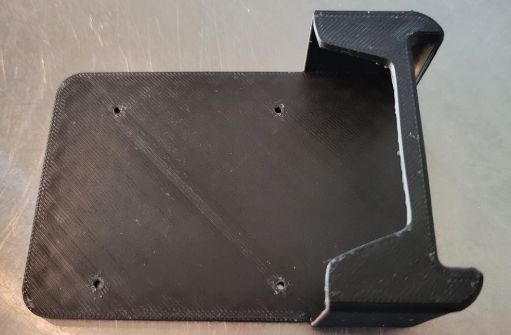 Raspberry Pi 3B+ & 4 Wall Mount (only) by Neal Alsup | Download free STL model | Printables.com