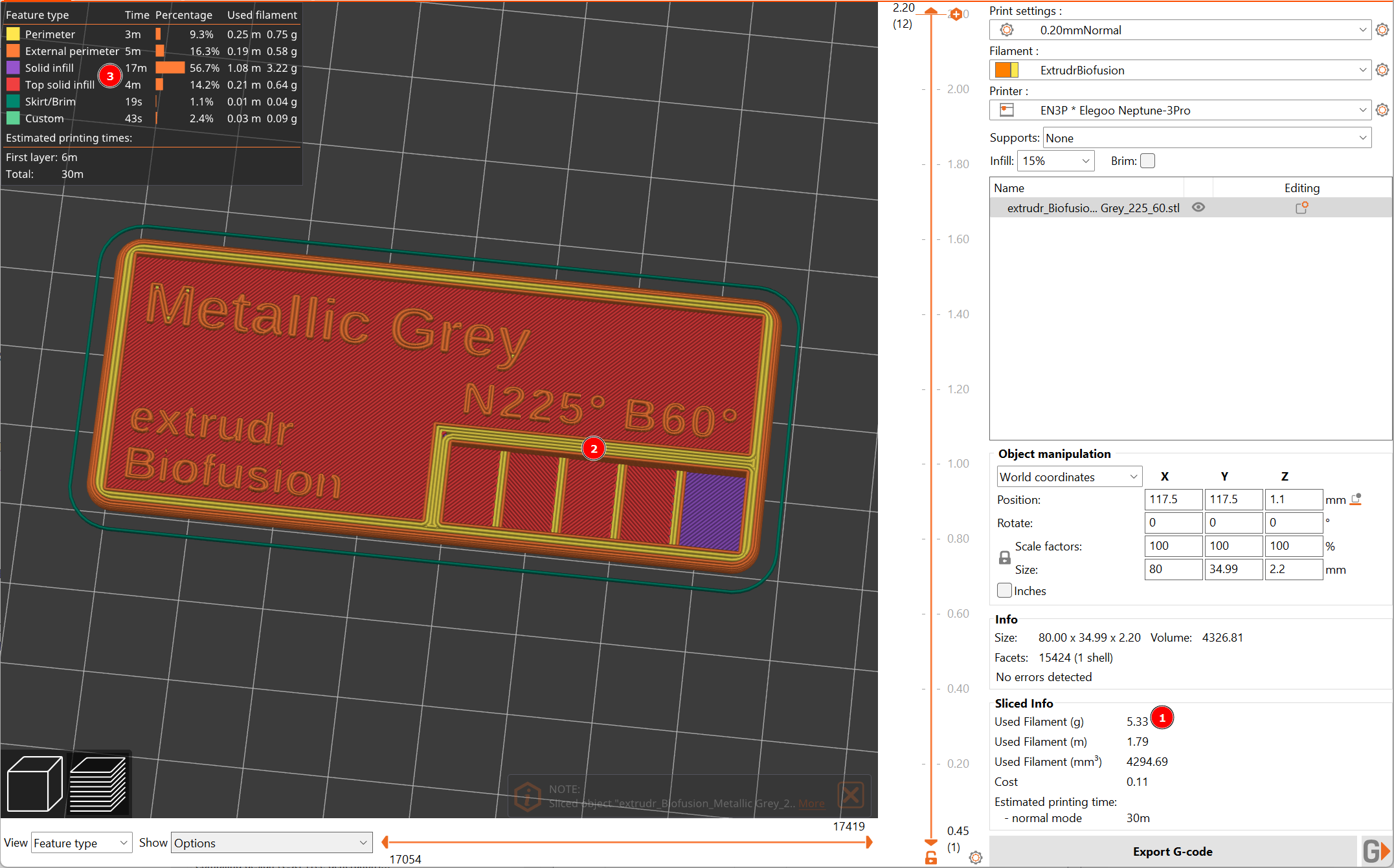 Filament Sample Generator - No commercial tool required by markusdd ...