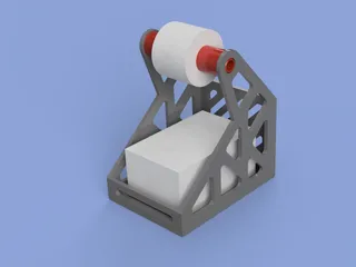 Thermal Printer Label Holder by Piney29887 | Download free STL model ...