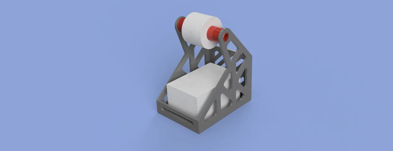 Thermal Printer Label Holder by Piney29887 | Download free STL model ...