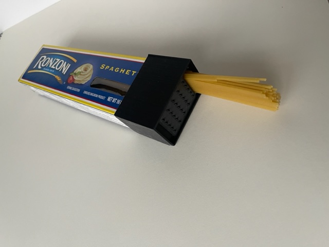 Spaghetti Recipe Dispenser - Correct Serving Size (1/4 box) by ...