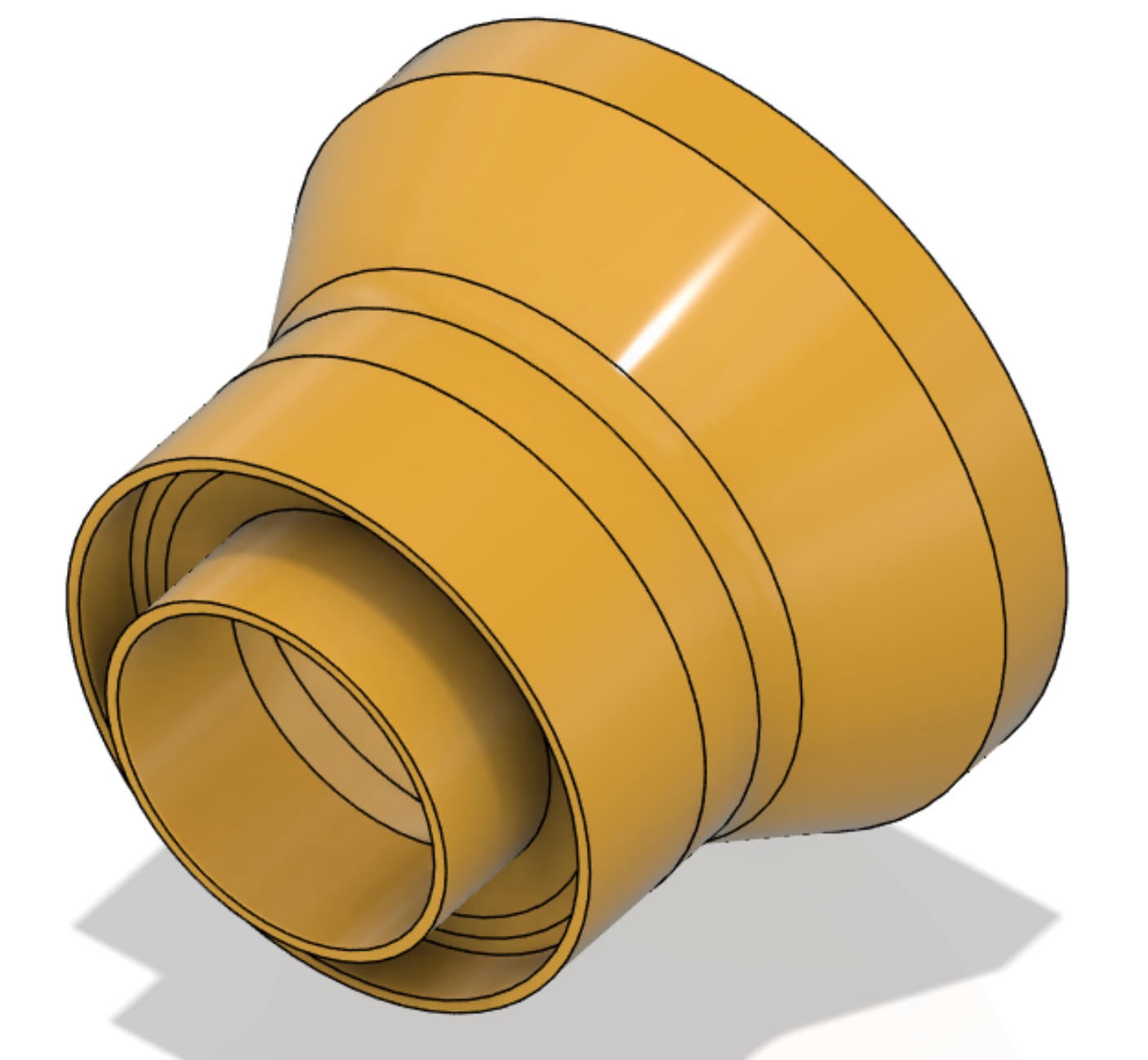 Dishwasher Salt Filling Funnel by jeepers01 | Download free STL model ...