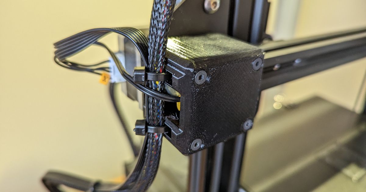 X axis stepper / limit switch cover by Printercat64 | Download free STL ...