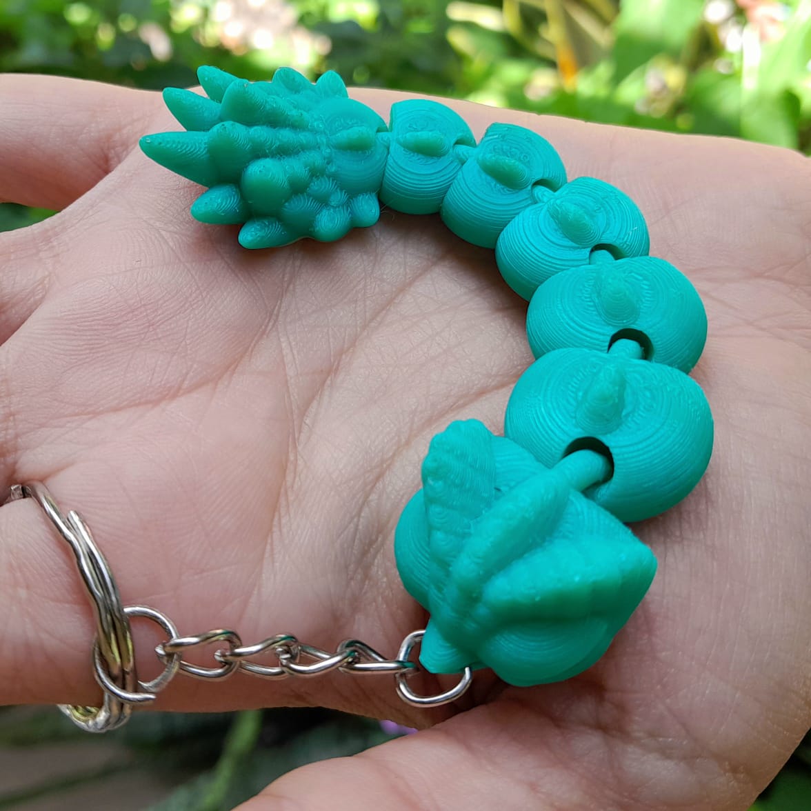 Articulated Baby Dragon Key Chain by SimpleBQT | Download free STL ...