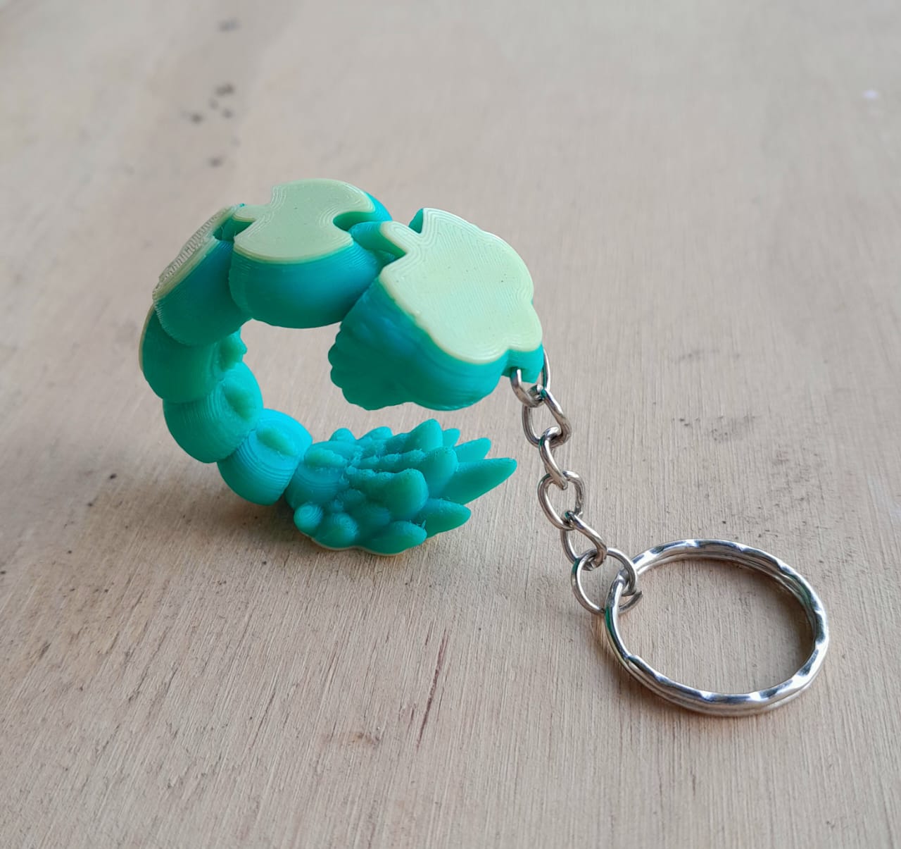 Articulated Baby Dragon Key Chain by SimpleBQT | Download free STL ...