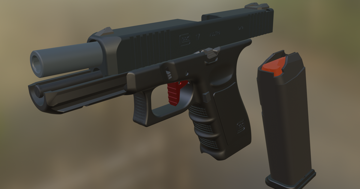 Complete G17 Model all 3d printed by Elloco420 | Download free STL ...