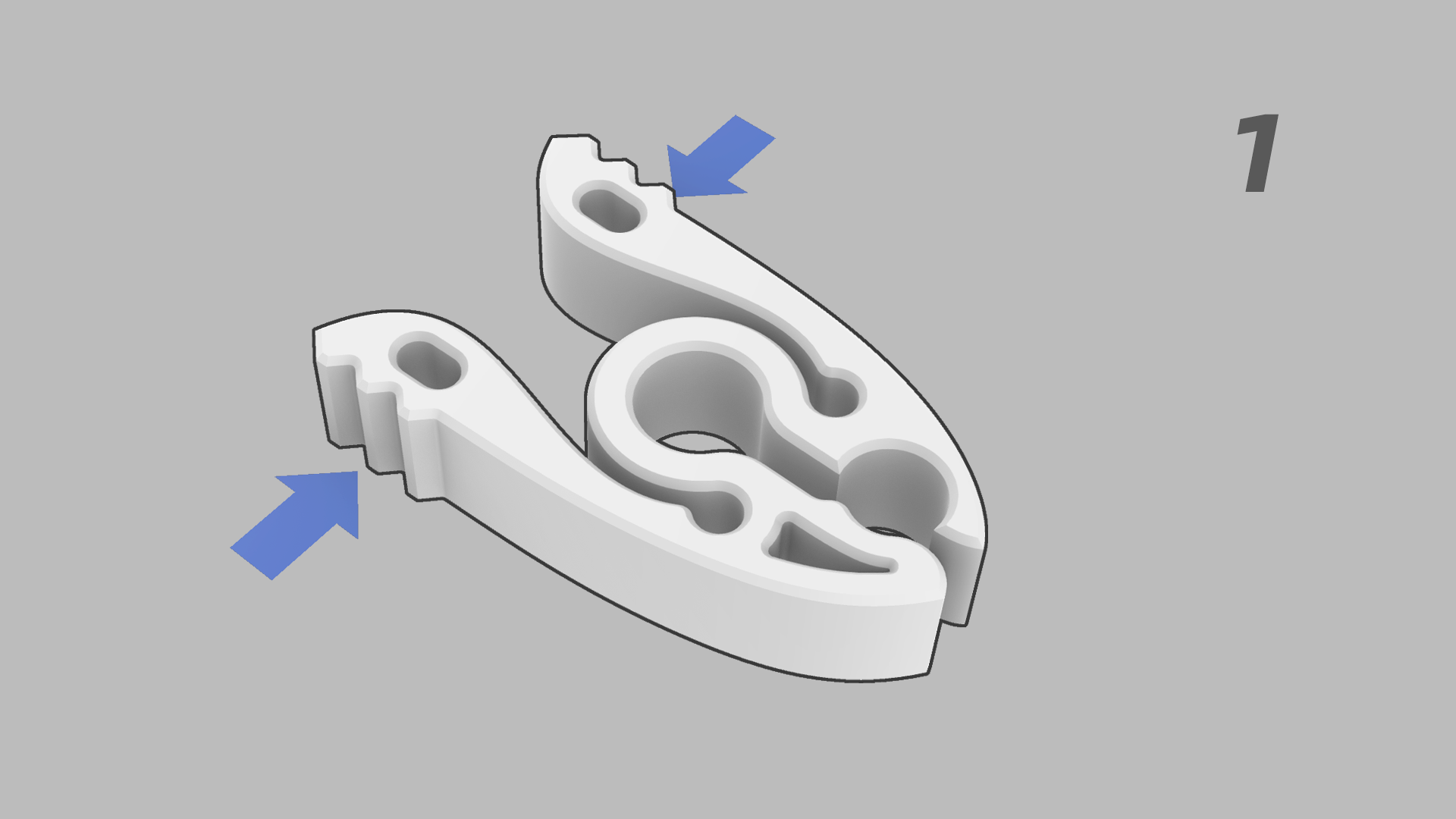 Clip With Bite Force In The Initial State By Wuguigui Download Free Stl Model