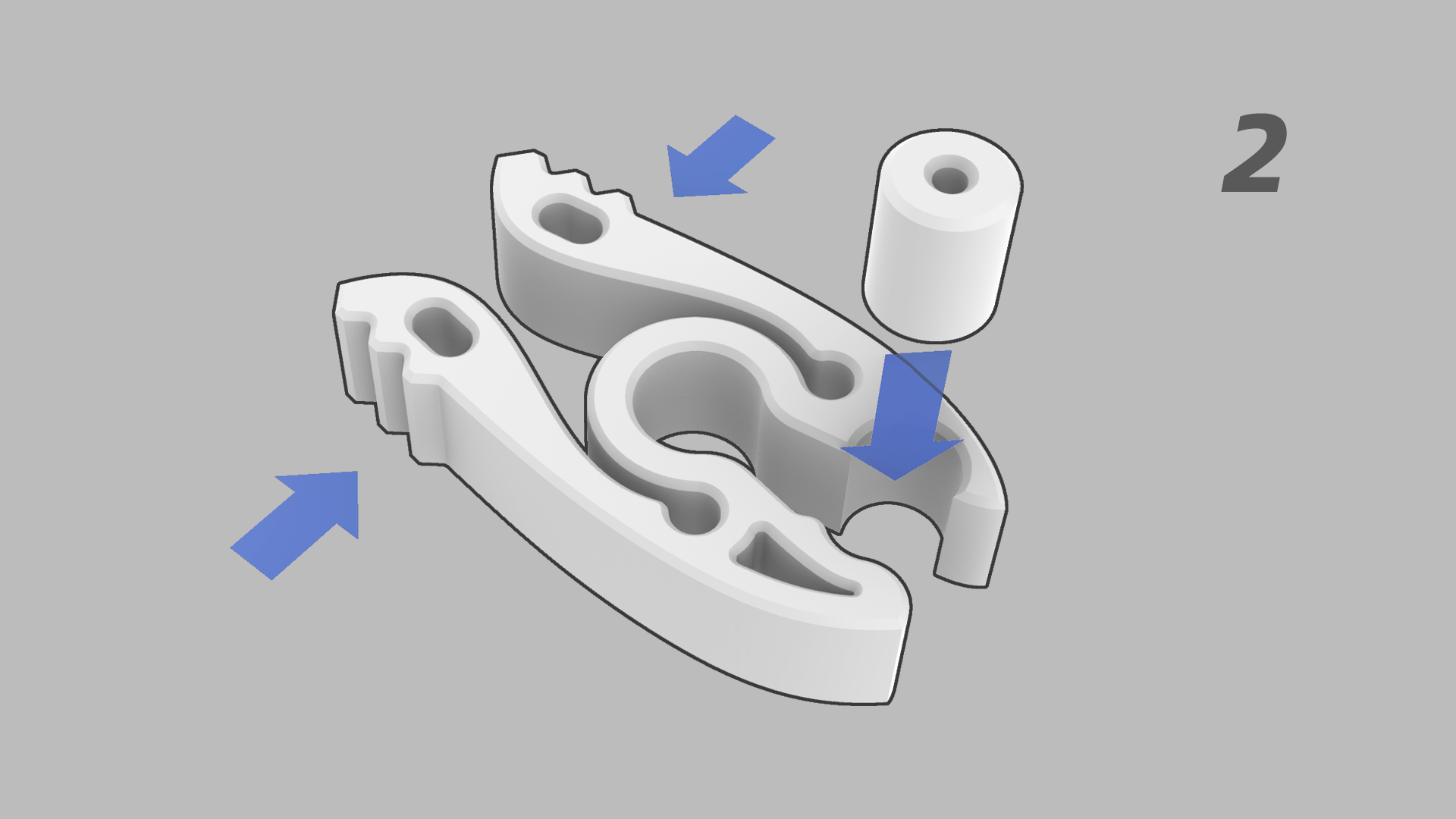 Clip With Bite Force In The Initial State By Wuguigui Download Free Stl Model
