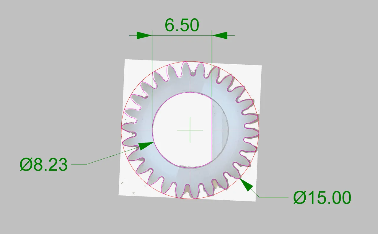 15mm x 5mm Gear by Ubermeisters | Download free STL model | Printables.com