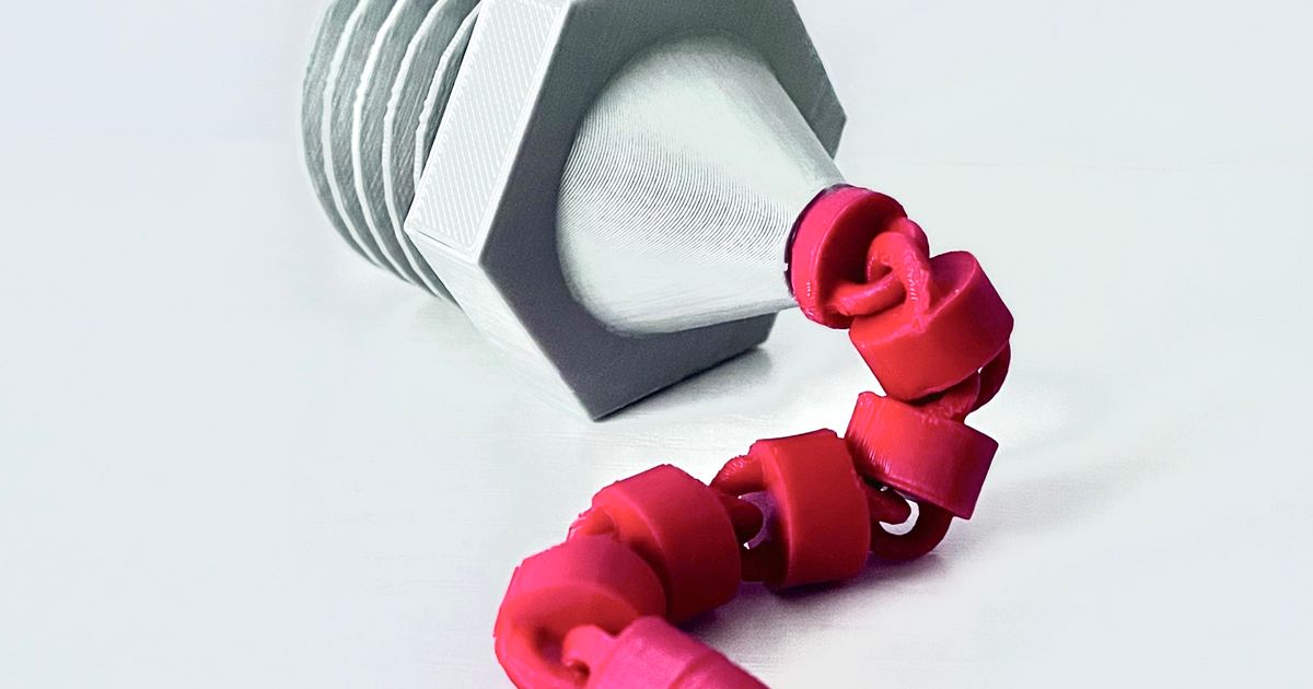 Flexi-Nozzle by Azure3D | Download free STL model | Printables.com