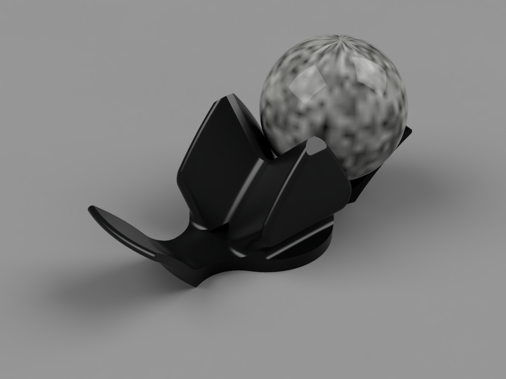 Baoding Ball Desk Stand - Large by BubsBuilds | Download free STL model ...