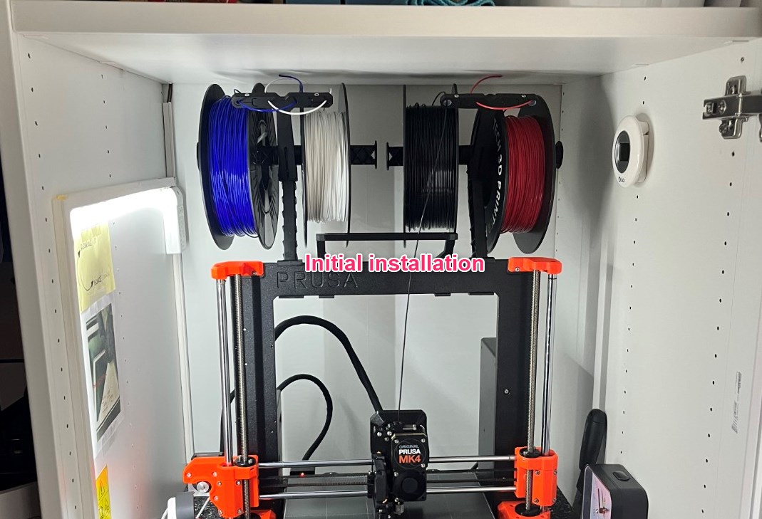 Prusa MK4 / MK3 Shortened Spool Holder Endpart by BrunoLeScribe ...