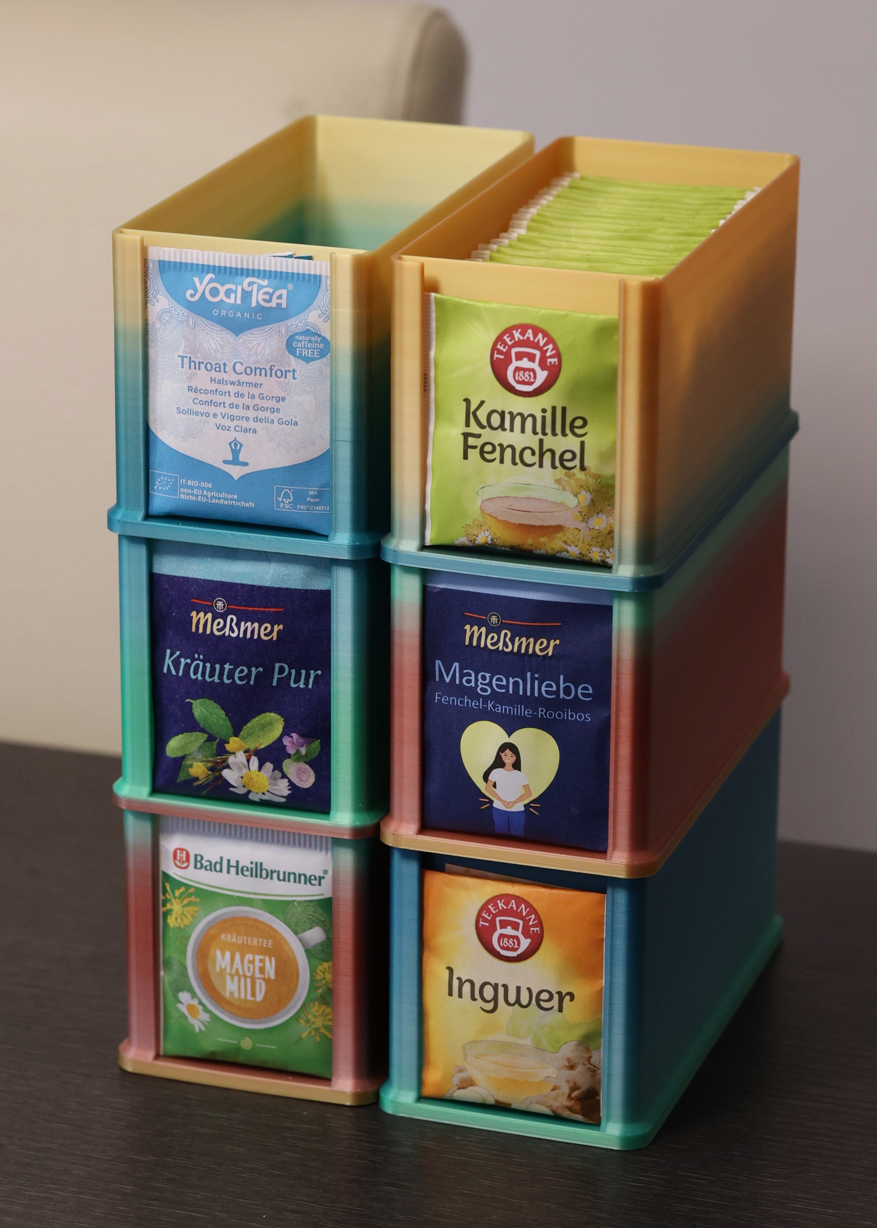 Stackable Teabagbox (Vase-Mode) by InstantBenHur | Download free STL ...