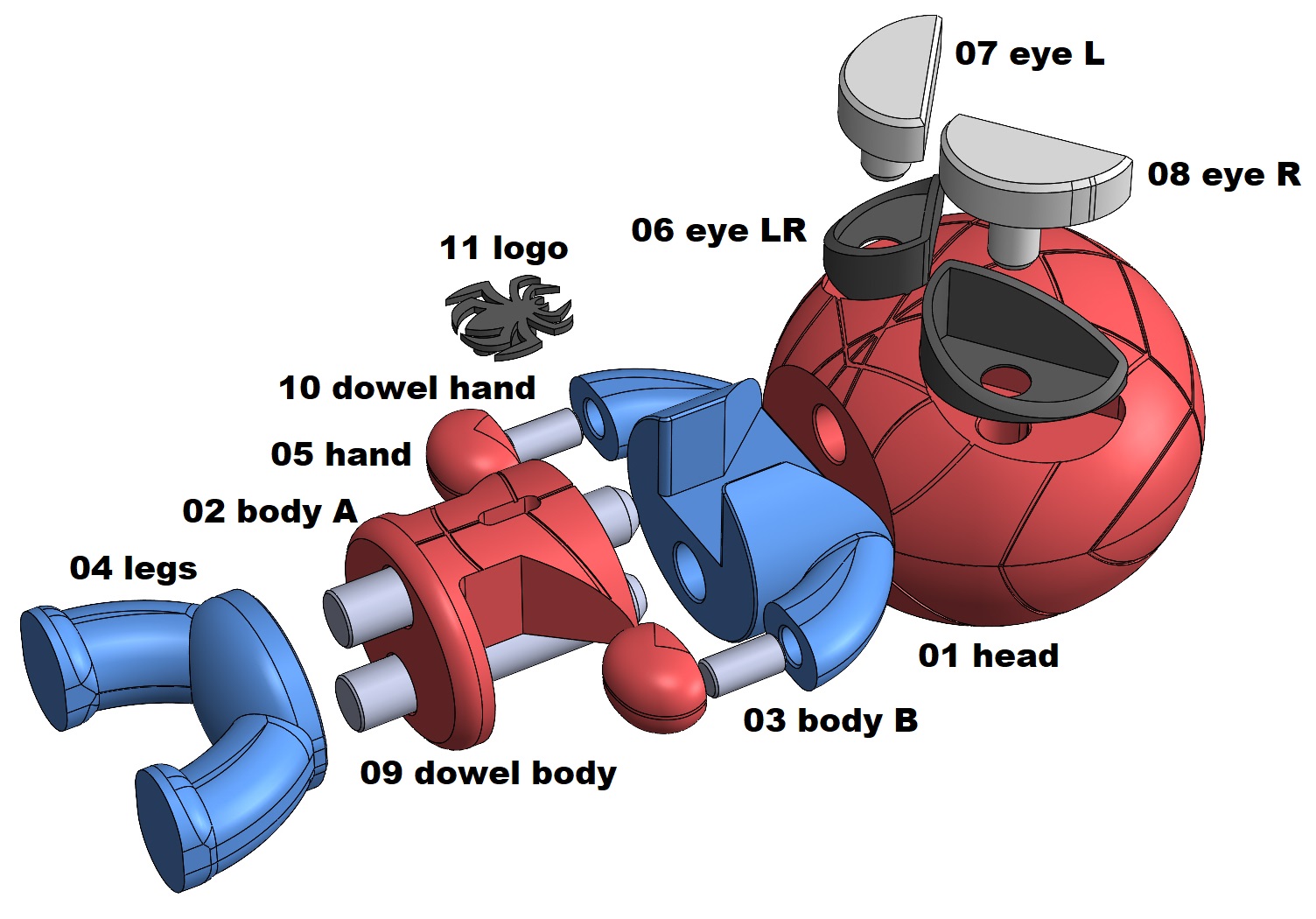 Spidey by P-atix | Download free STL model | Printables.com