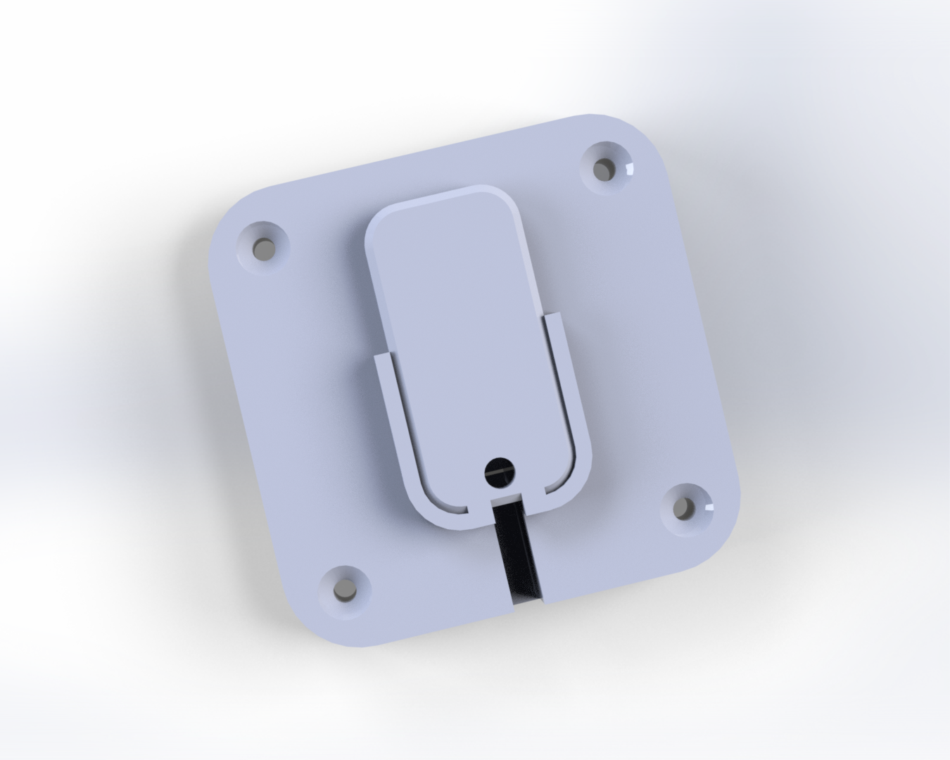 keyholder wallmounted by Sean | Download free STL model | Printables.com
