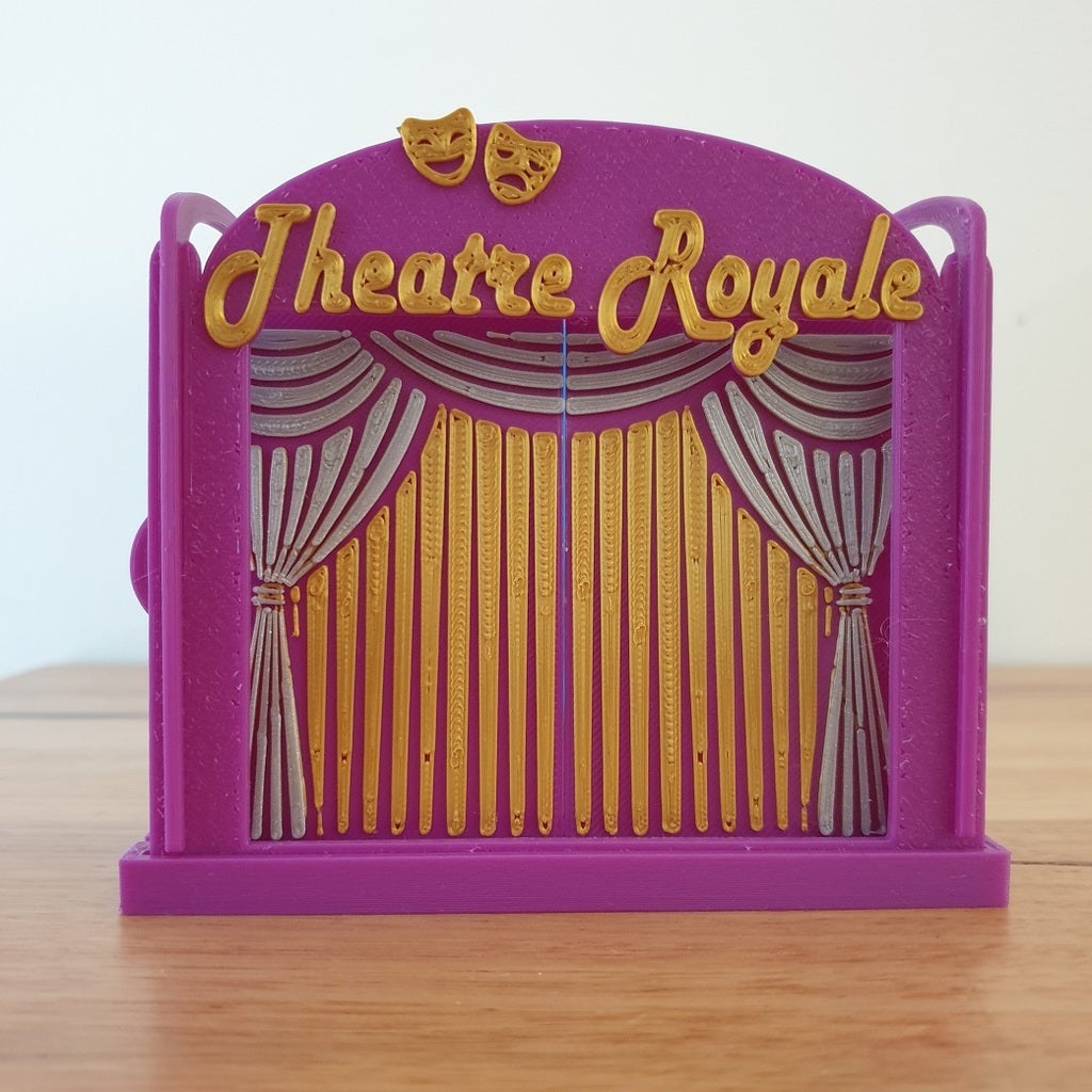 Mini Theatre (interactive) by 3DPrintBunny | Download free STL model ...