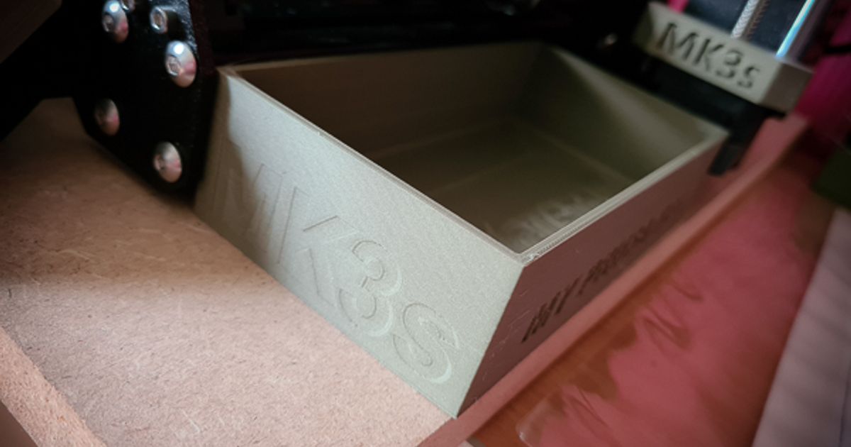 Box of My prusa by Corben | Download free STL model | Printables.com