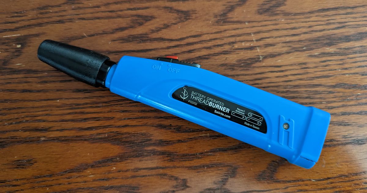 Sailrite Thread Burner Cap by denman | Download free STL model ...