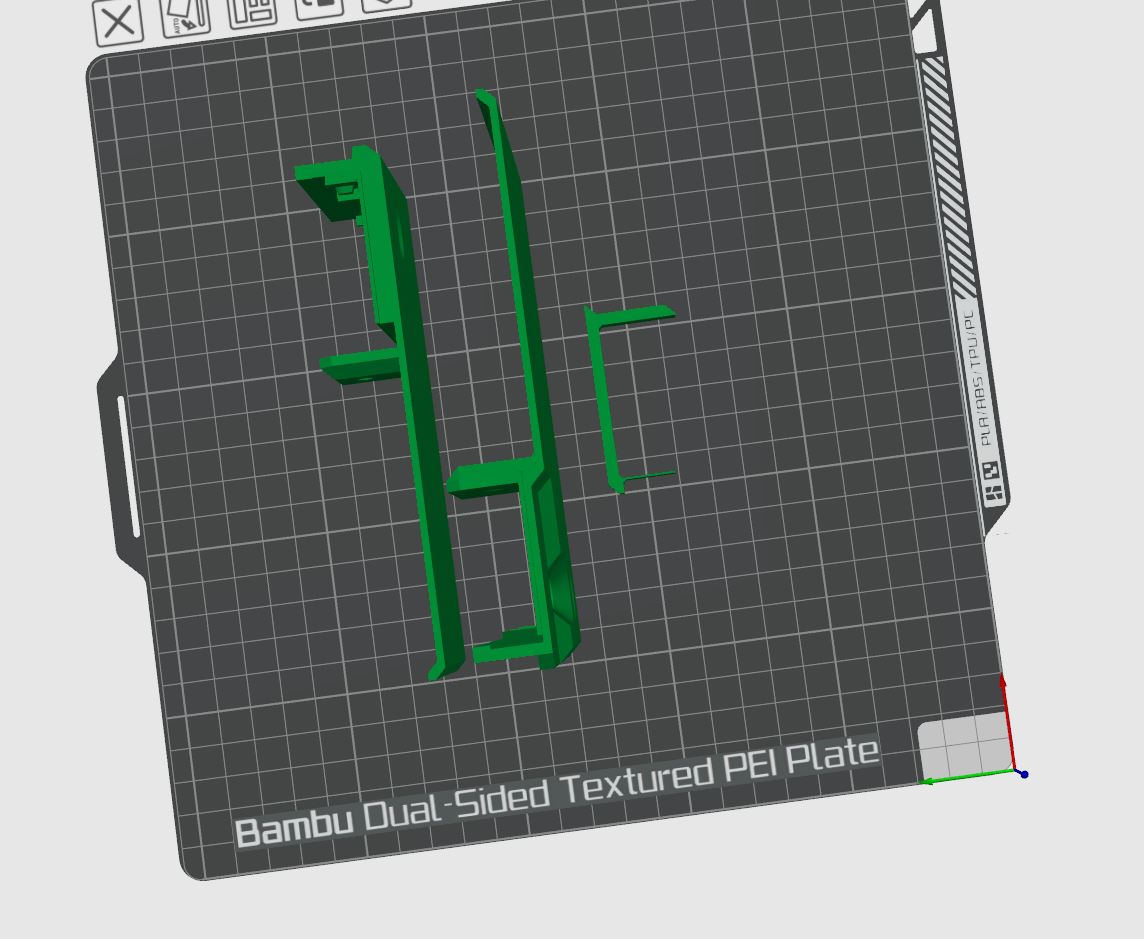 Bambulab P1P Rear Cover by Maik Sommer | Download free STL model ...