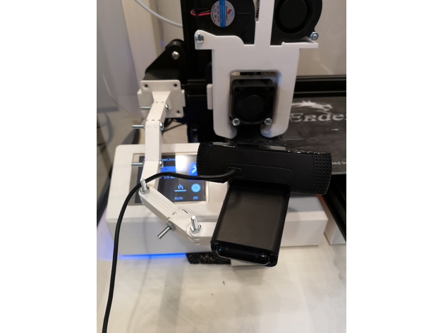 Ender-3 X-Axis Full Modular Camera-Mount for many Cams, Mounts included ...