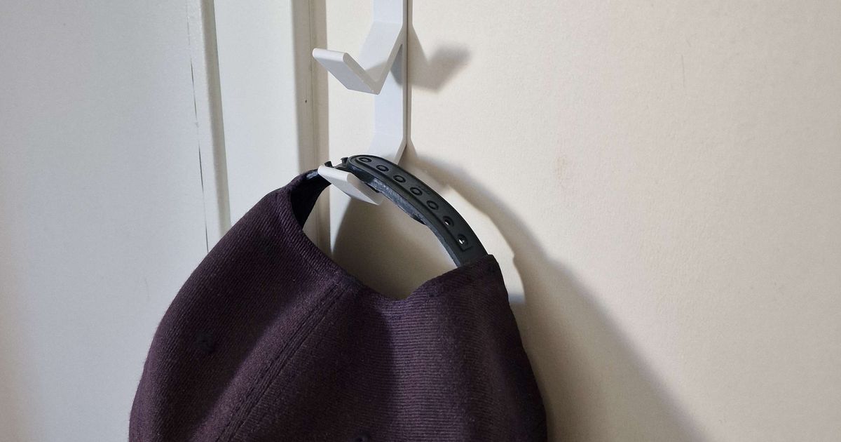 Cap Hanger by Wiikendz | Download free STL model | Printables.com