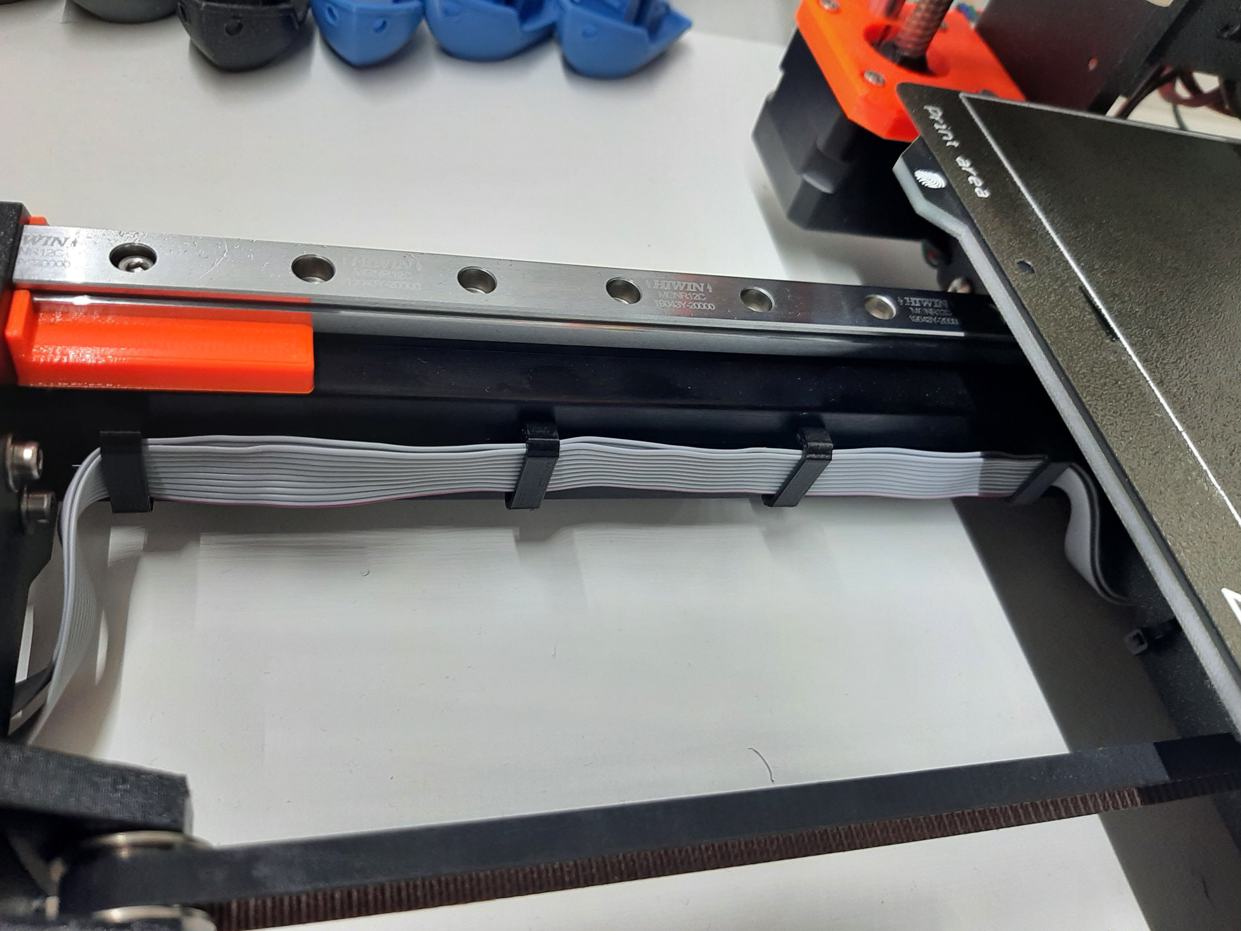 Prusa MK3 / MK3S / MK3S+ LCD cable clip by Shaun Doe | Download free ...