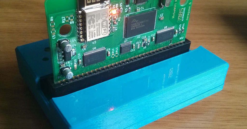 Enclosure for MegaWiFi cartridge programmer by doragasu | Download free ...