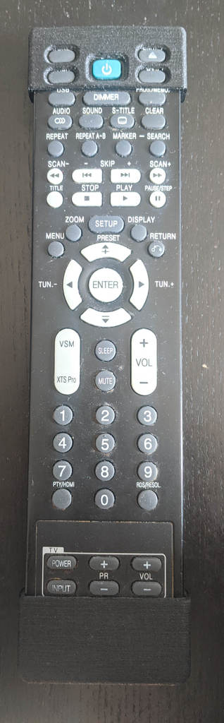 Bumper for LG 5.1 remote control by doragasu | Download free STL model ...