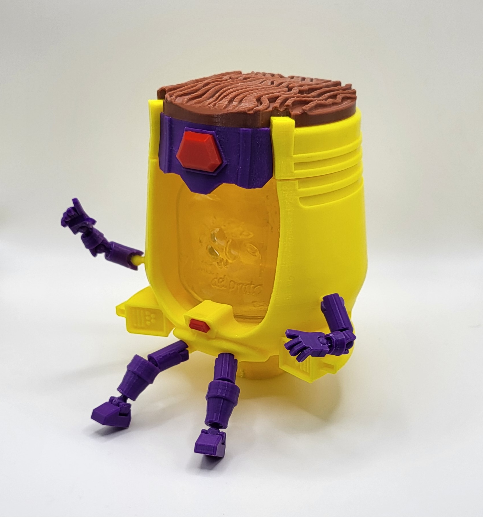 M.O.D.O.K. mini mason jar lid by Dr Operator | Download free STL model ...