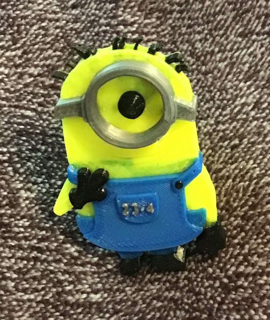 One Eyed Minion Woggle by arnmac | Download free STL model | Printables.com