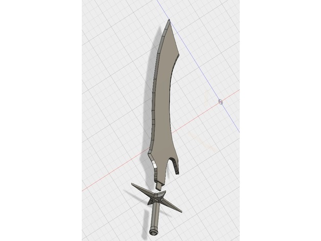 Dragonball Z Dabura Daemon Sword by Maik Sommer | Download free STL ...