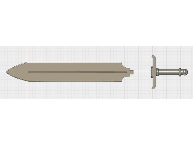 DBZ Legendary Z-Sword by Maik Sommer | Download free STL model ...