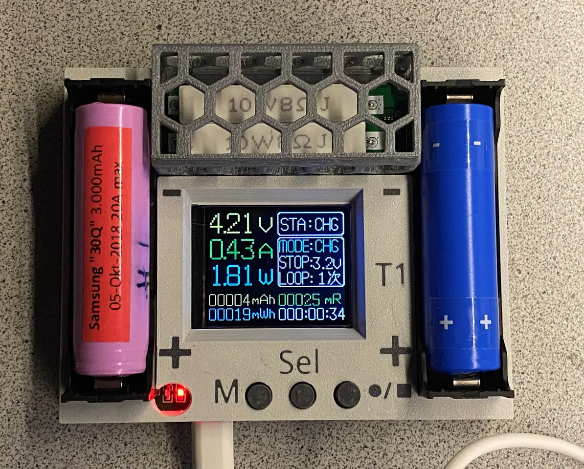 LiIon 18650 Battery Manager (Test, Charge, Discharge) by Tritschi ...