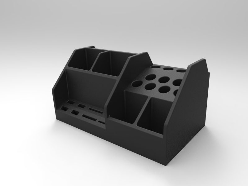 Rugged Desktop Organizer by TechTom | Download free STL model ...