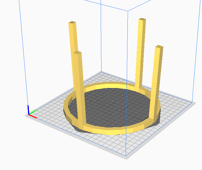 Dog Bowl Stand 18cm x 15cm by Justin Mc Neice | Download free STL model ...