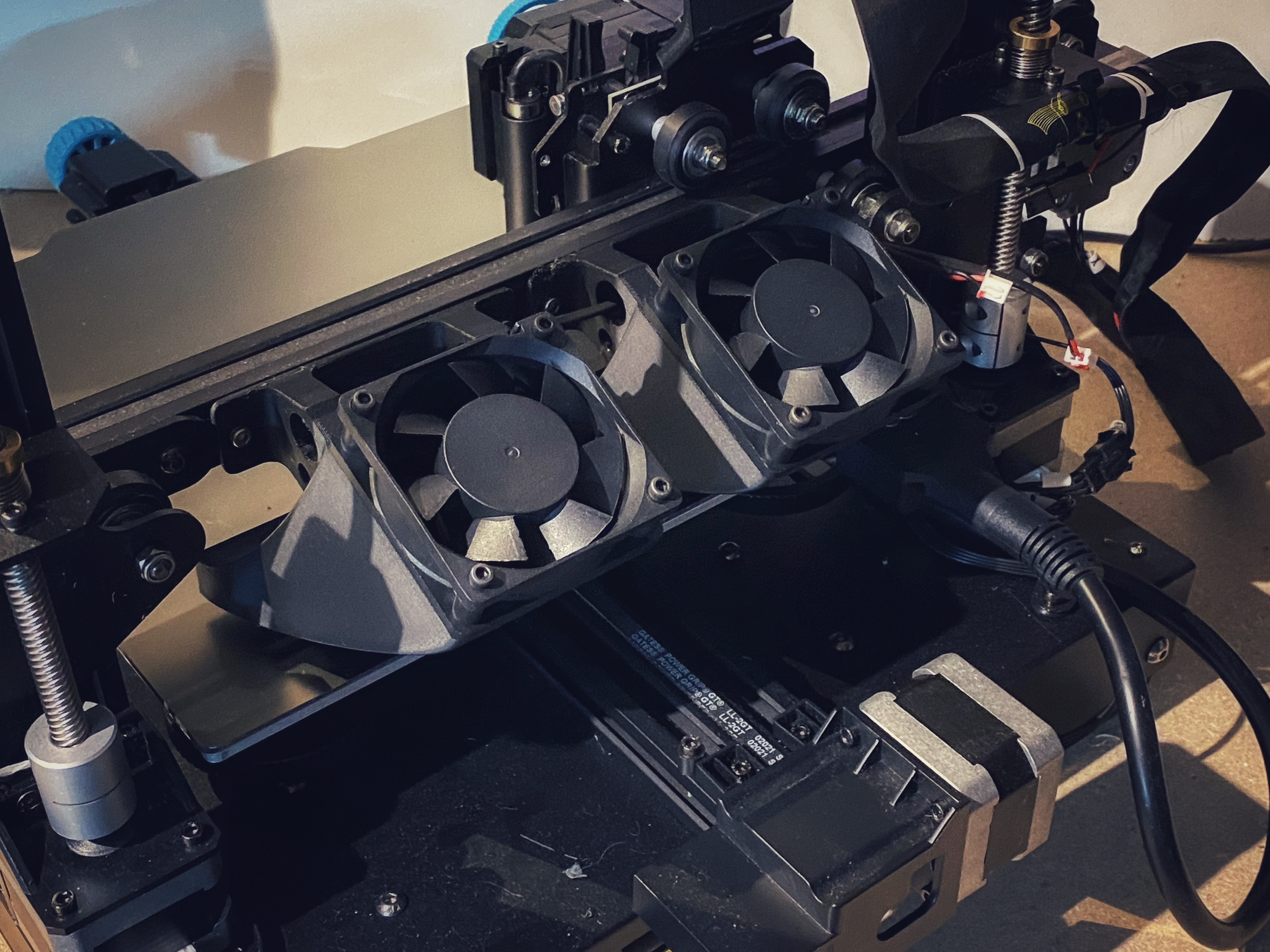 The Vortex GEMINI High Speed Curtain Fan System X Gantry Mounted For ...