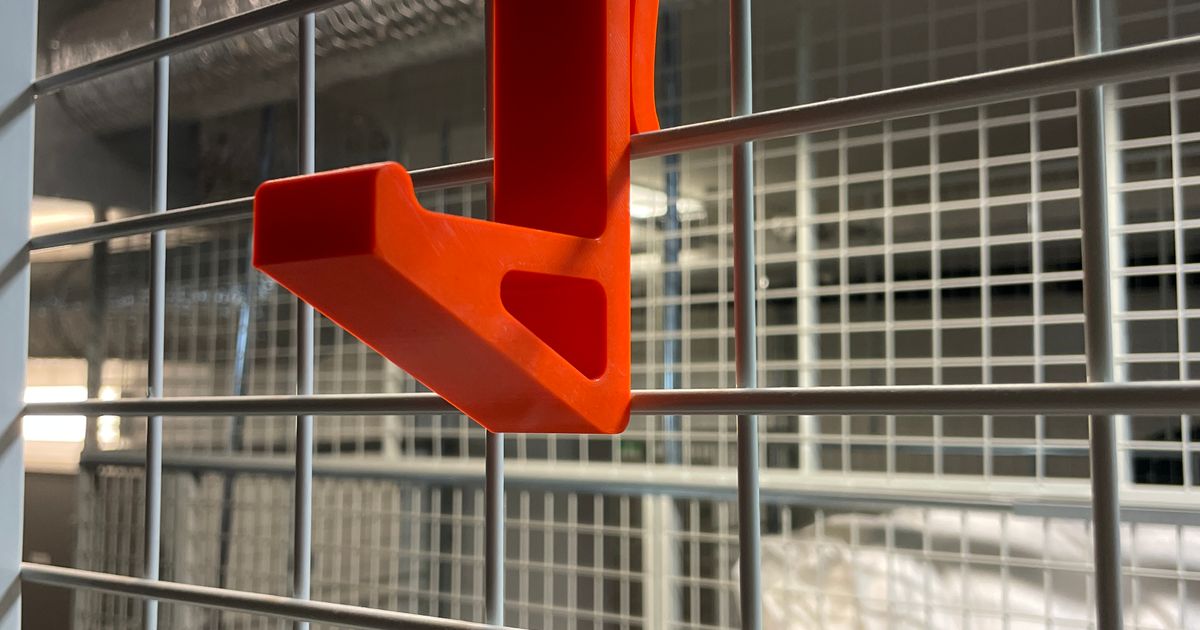 Storage hook by Deligent | Download free STL model | Printables.com