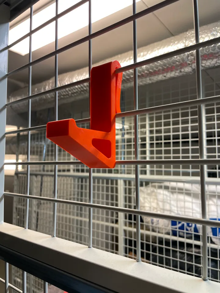 Storage hook by Deligent | Download free STL model | Printables.com