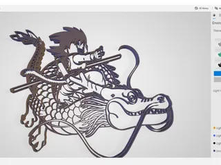Goku by Mask Man | Download free STL model | Printables.com