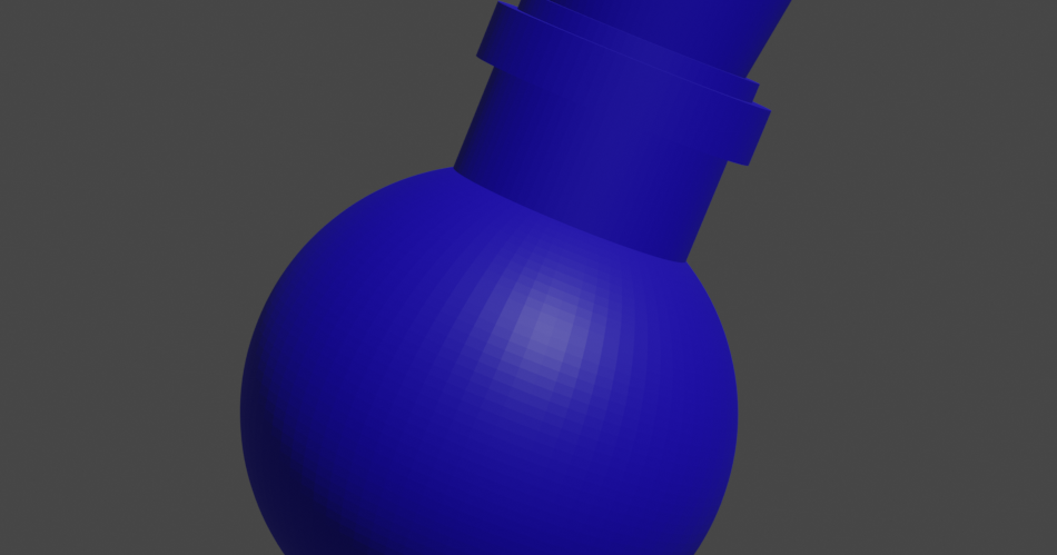 DnD Potion Flask Rounded by KeeJayBe | Download free STL model ...
